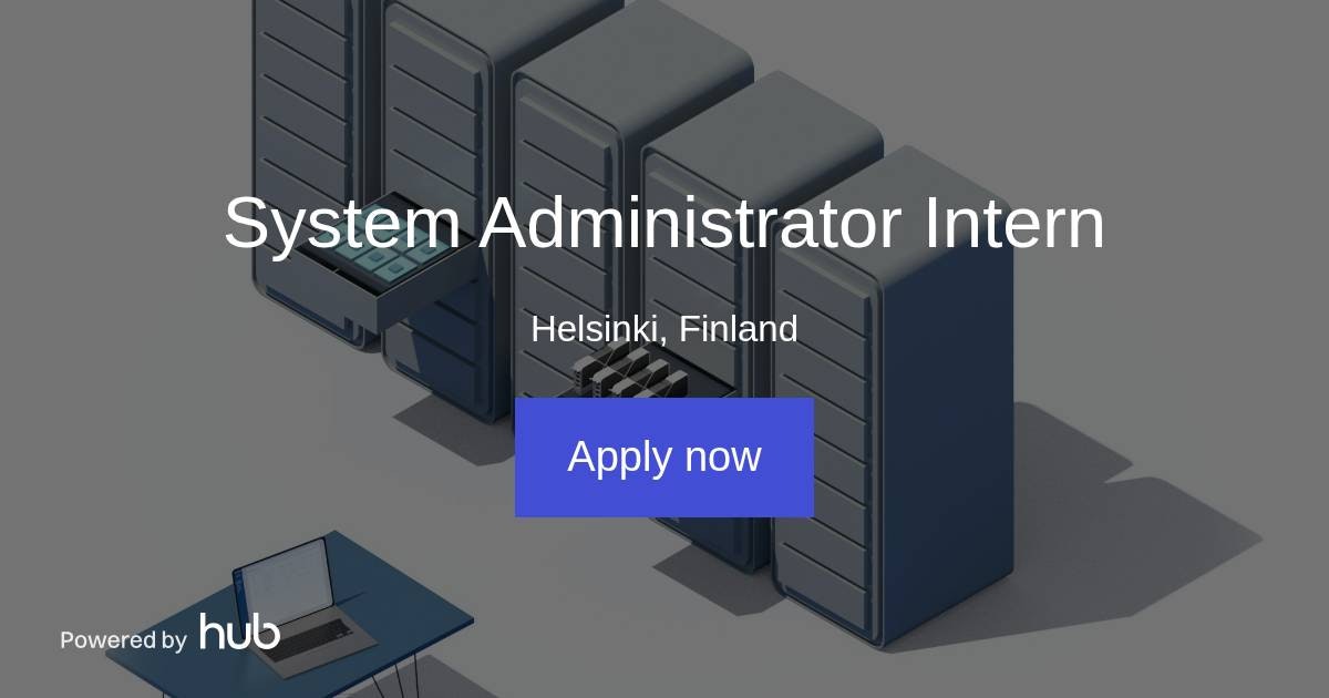 The Hub | System Administrator Intern | DataCrunch.io