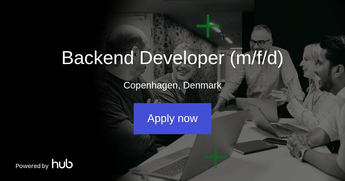 The Hub | Backend Developer (m/f/d) | Billwerk+ Denmark