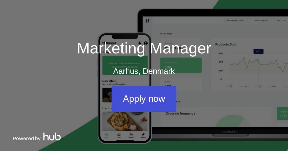 The Hub | Marketing Manager | Kanpla