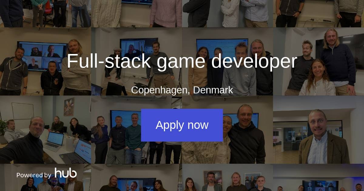 The Hub | Full-stack game developer | Trophy Games A/S
