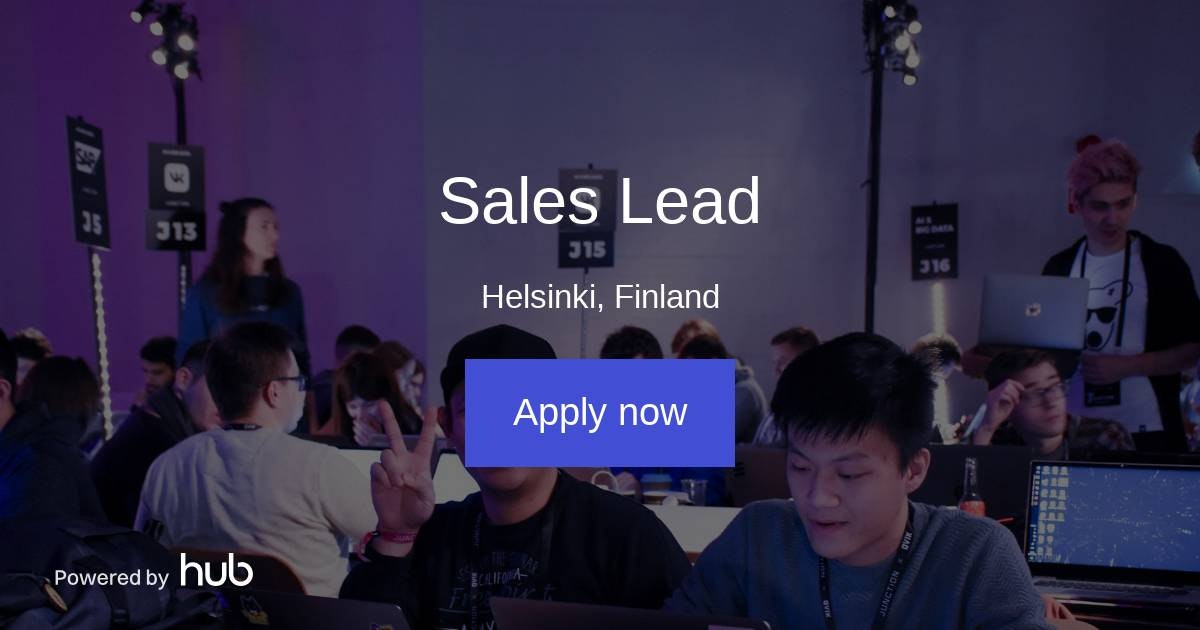 The Hub | Sales Lead | Integrify