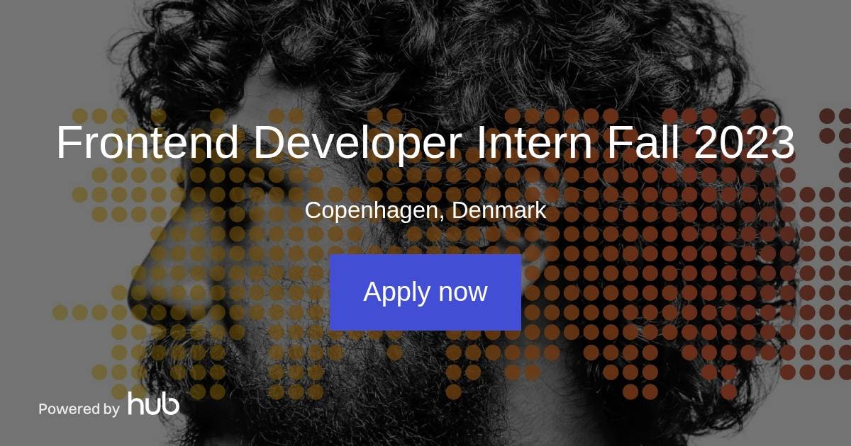 The Hub | Frontend Developer Intern Fall 2023 | Evido Health