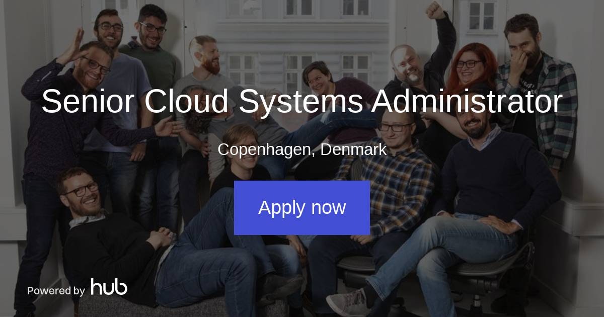 The Hub | Senior Cloud Systems Administrator | modl.ai