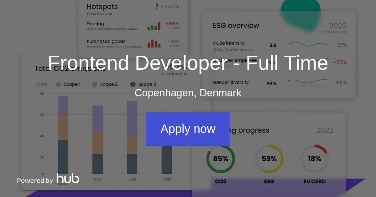 The Hub | Frontend Developer - Full Time | BeWo