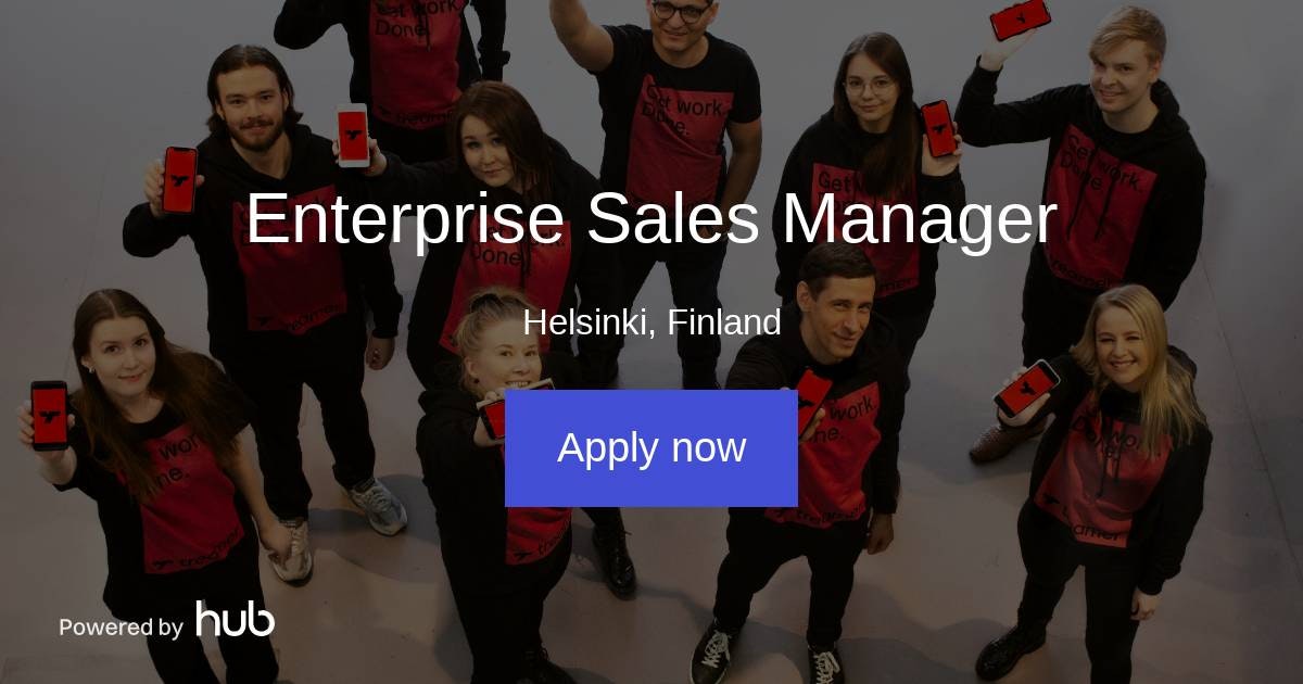 The Hub | Enterprise Sales Manager | Treamer Oy