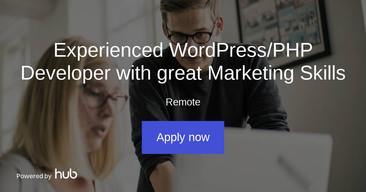 The Hub | Experienced WordPress/PHP Developer with great Marketing Skills | EasyPractice ...