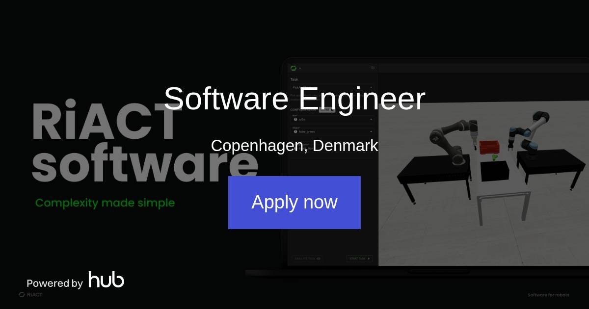The Hub | Software Engineer | RiACT Robotics