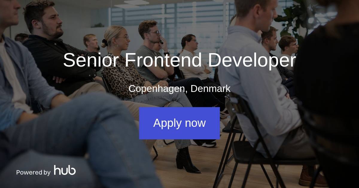 The Hub | Senior Frontend Developer | Learningbank