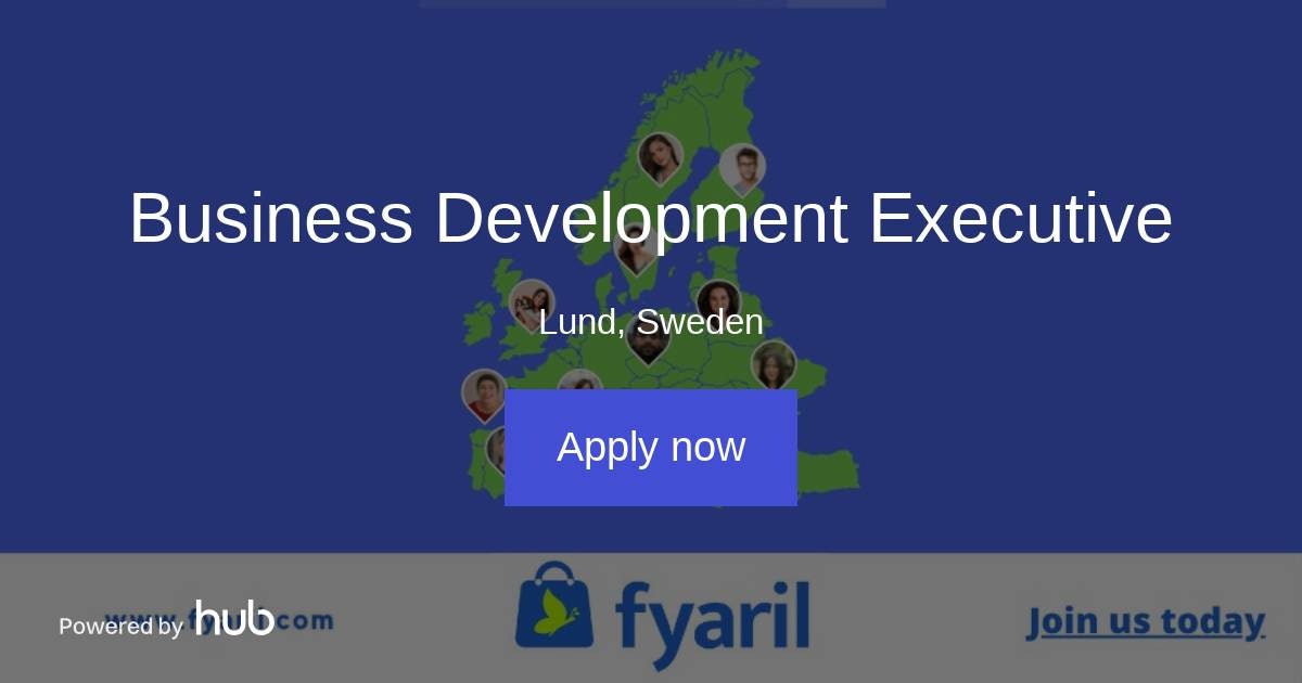 The Hub | Business Development Executive | Fyaril