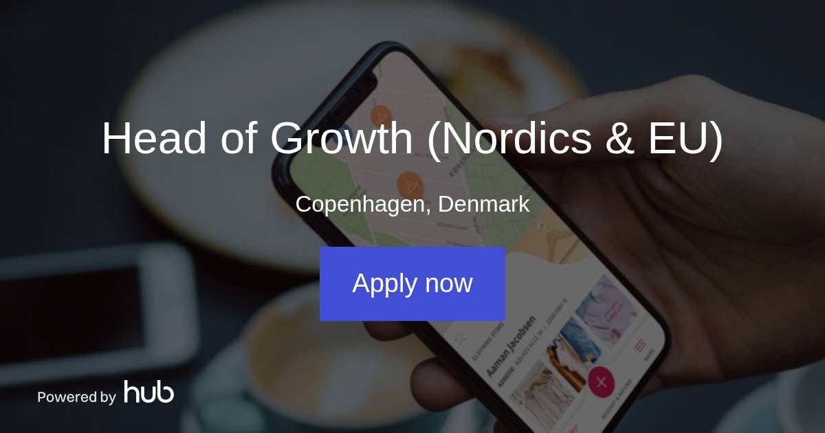 The Hub | Head of Growth (Nordics & EU) | Pie Systems