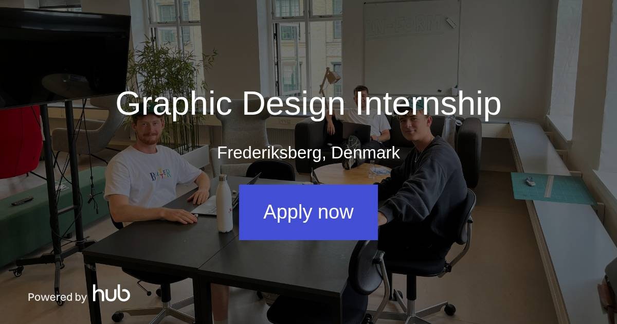 The Hub | Graphic Design Internship | In-form