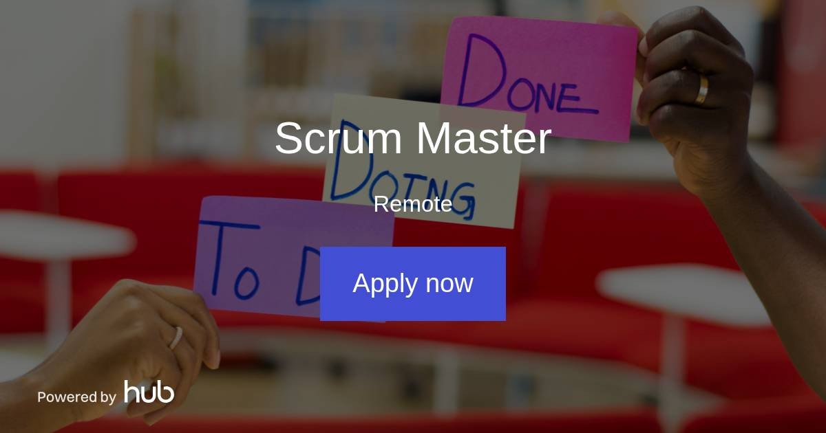 The Hub | Scrum Master | SITA.dev