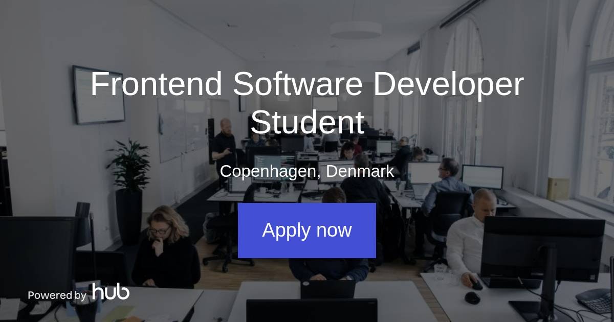 The Hub | Frontend Software Developer Student | BELLA Intelligence ApS