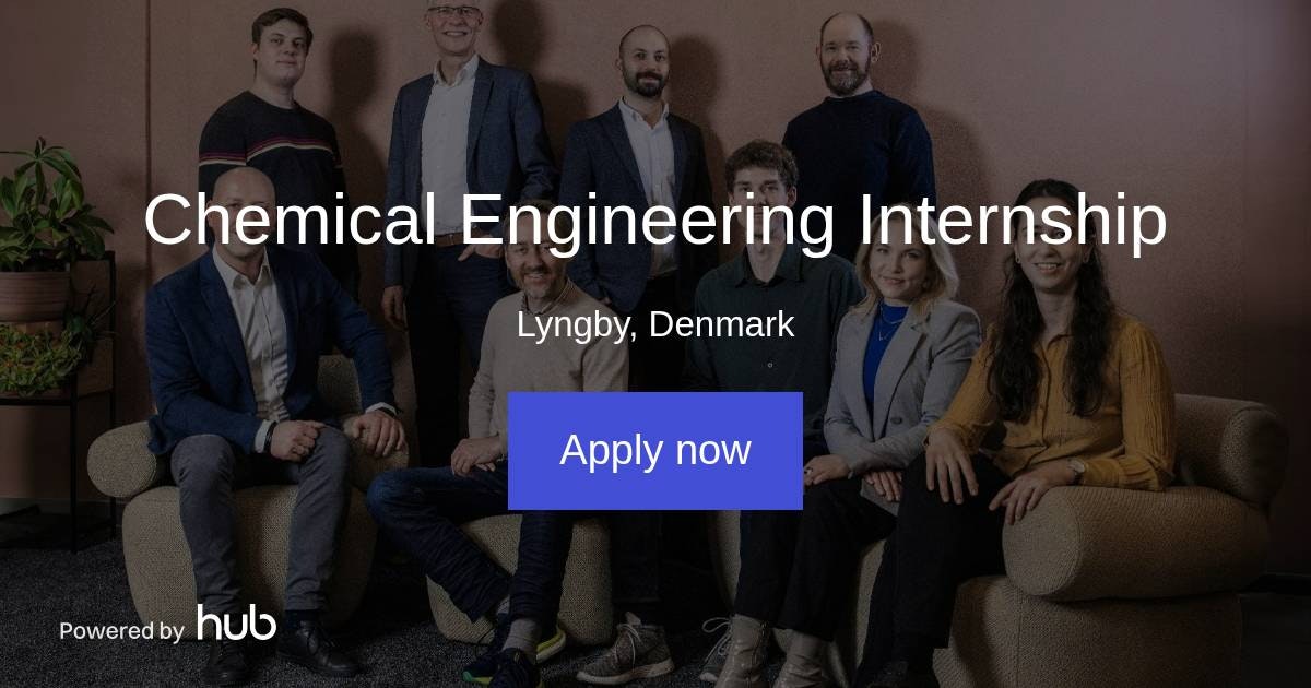 The Hub | Chemical Engineering Internship | Fluidan A/S