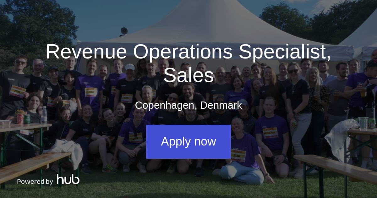 The Hub | Revenue Operations Specialist, Sales | Famly