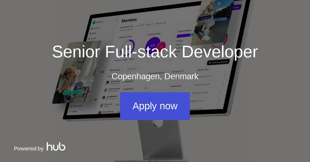 The Hub | Senior Full-stack Developer | Dreaminfluence