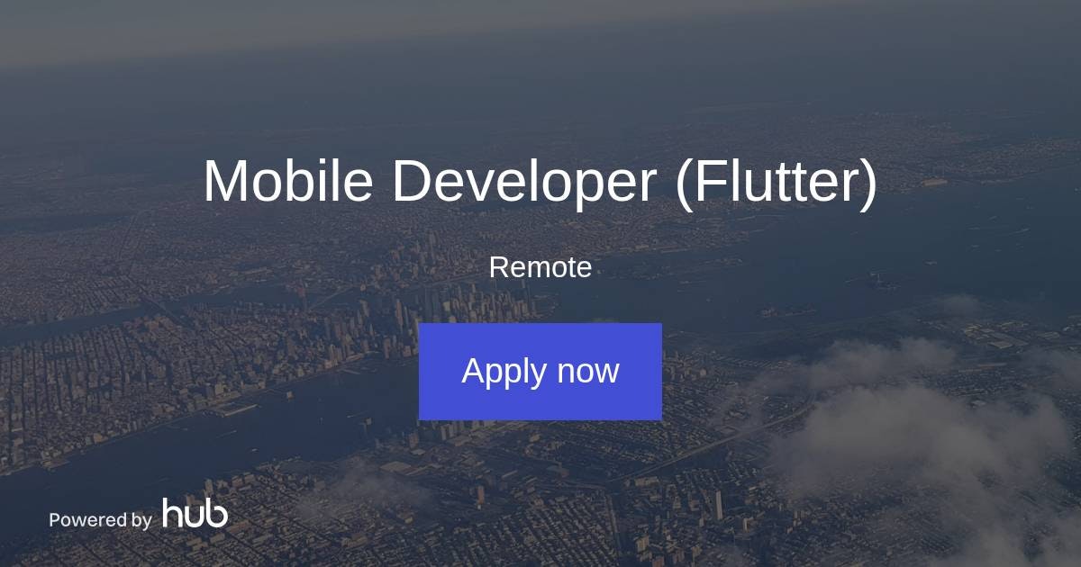 The Hub | Mobile Developer (Flutter) | Picker Sweden AB