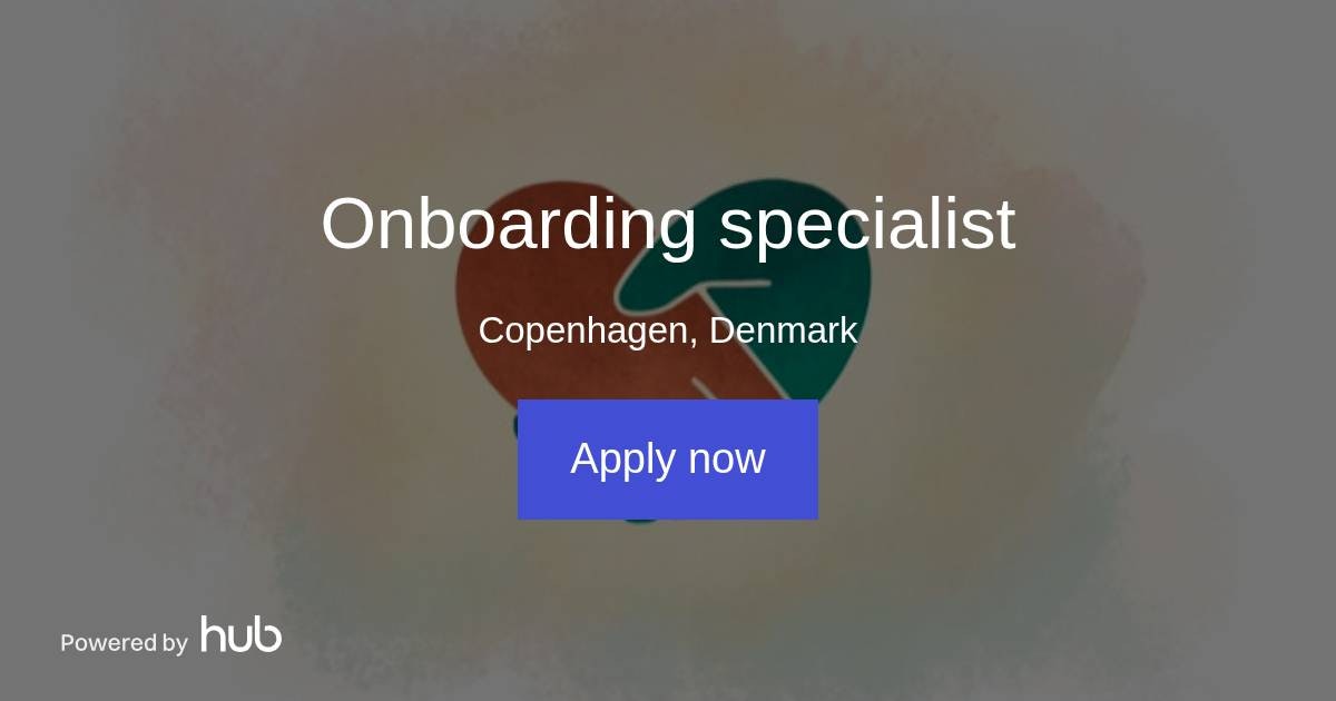 The Hub | Onboarding specialist | Healper