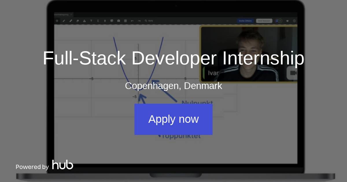 The Hub | Full-Stack Developer Internship | Toptutors