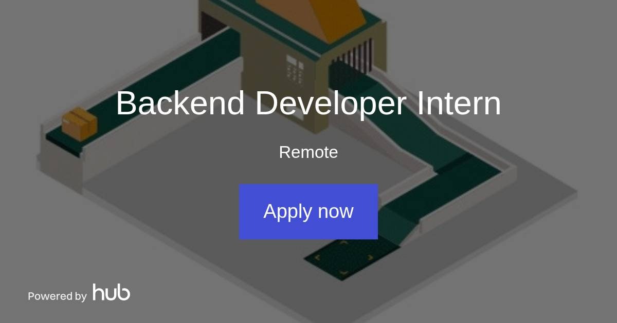 The Hub | Backend Developer Intern | Revam