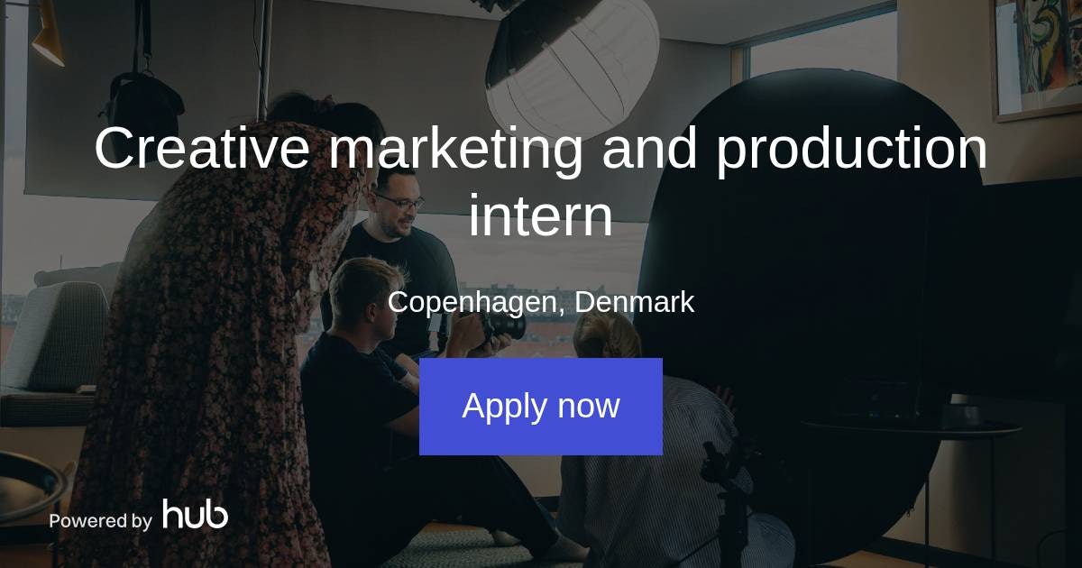 The Hub | Creative marketing and production intern | 4V Films
