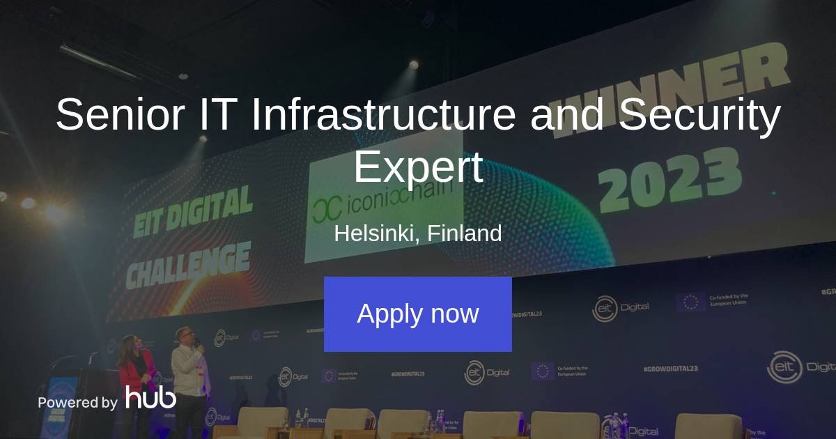The Hub | Senior IT Infrastructure and Security Expert | iconicchain