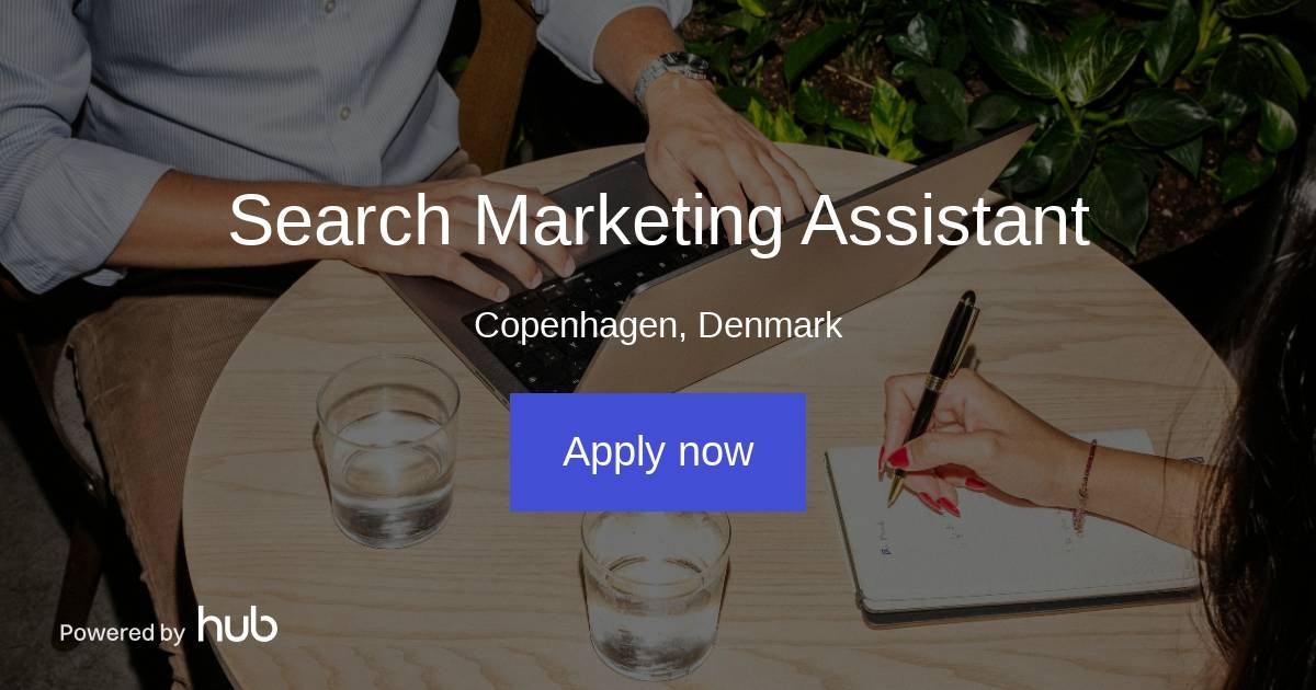 The Hub | Search Marketing Assistant | Be frank ApS