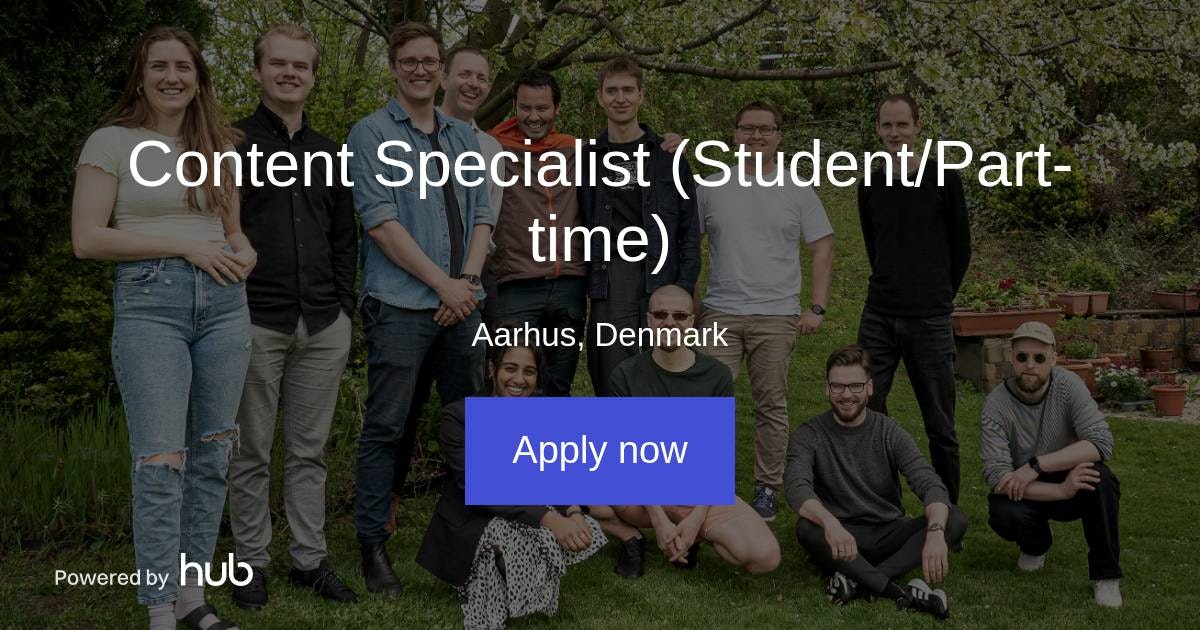 The Hub | Content Specialist (Student/Part-time) | Hakio