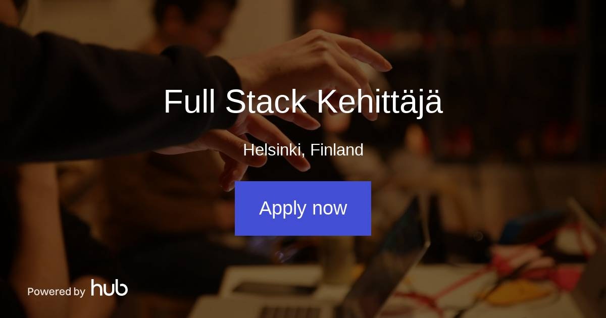 The Hub | Full Stack Kehittäjä | Doublepoint