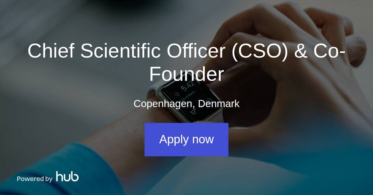The Hub | Chief Scientific Officer (CSO) & Co-Founder | Zack Health