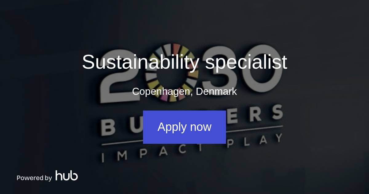 The Hub | Sustainability specialist | 2030 Builders