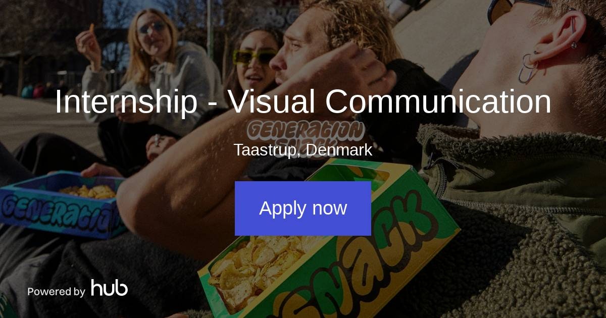 The Hub | Internship - Visual Communication | Generation Snack