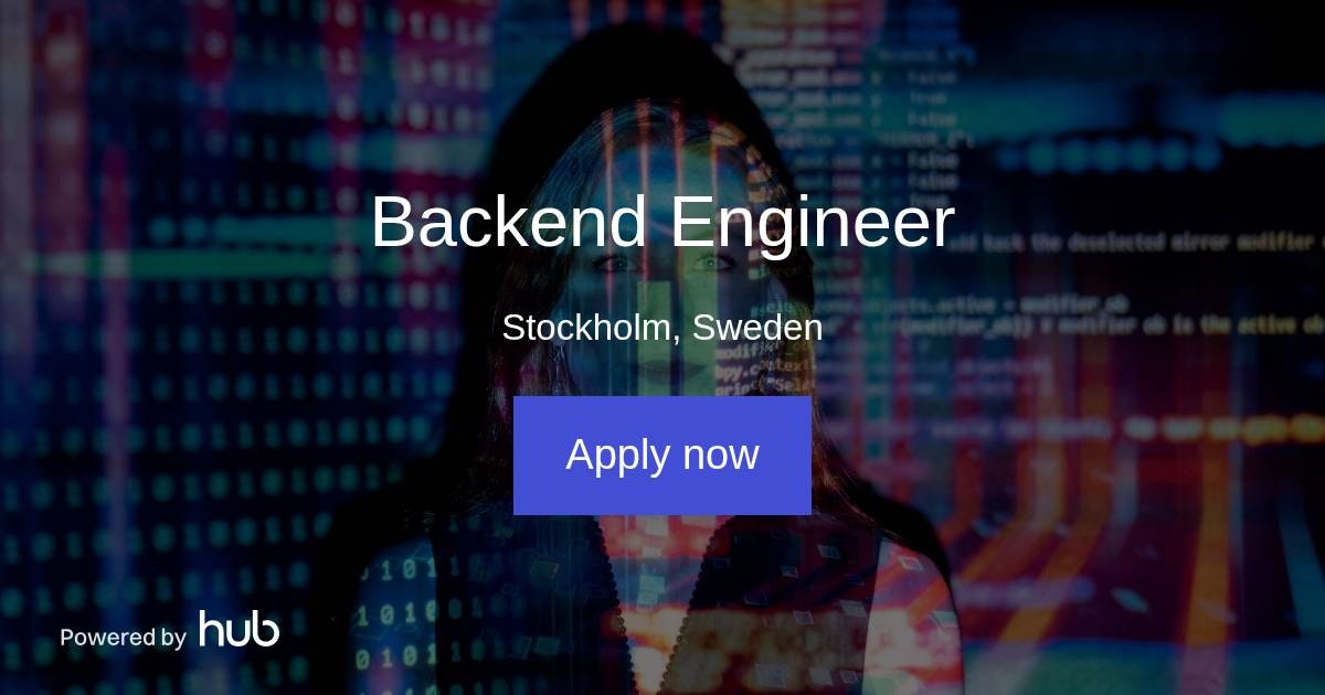 The Hub | Backend Engineer | Genvalues