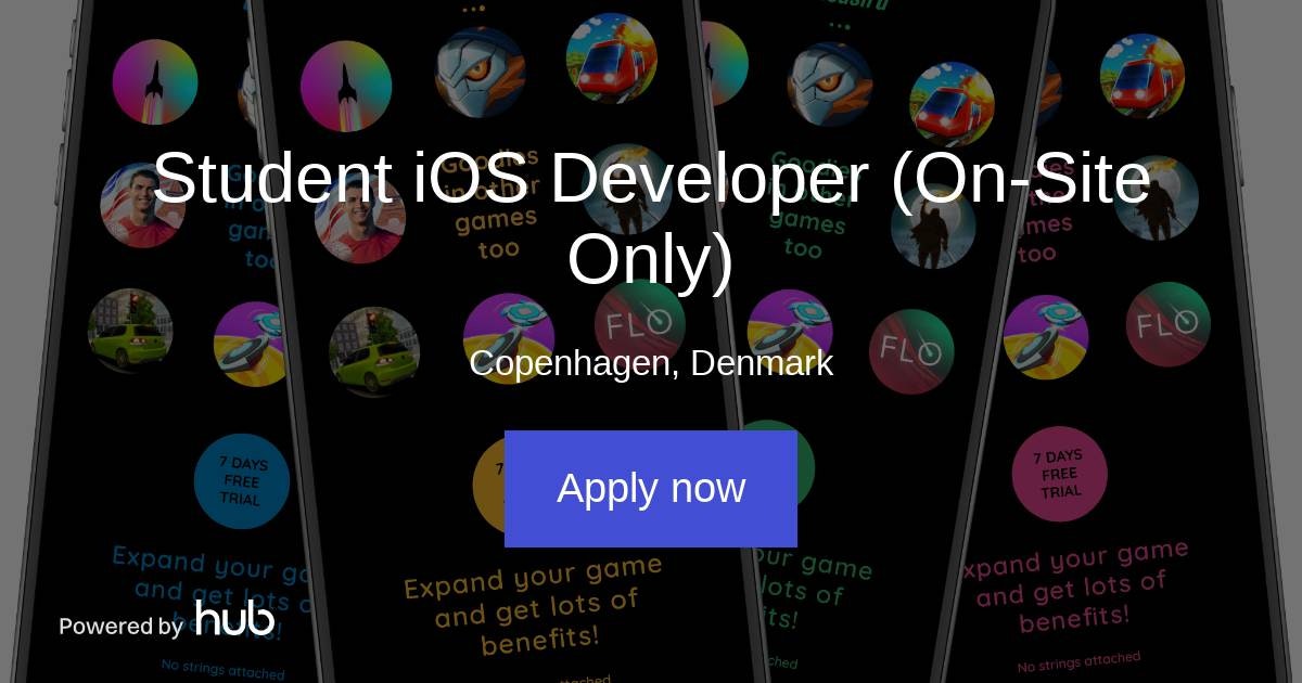 The Hub | Student iOS Developer (On-Site Only) | Multiscription ApS