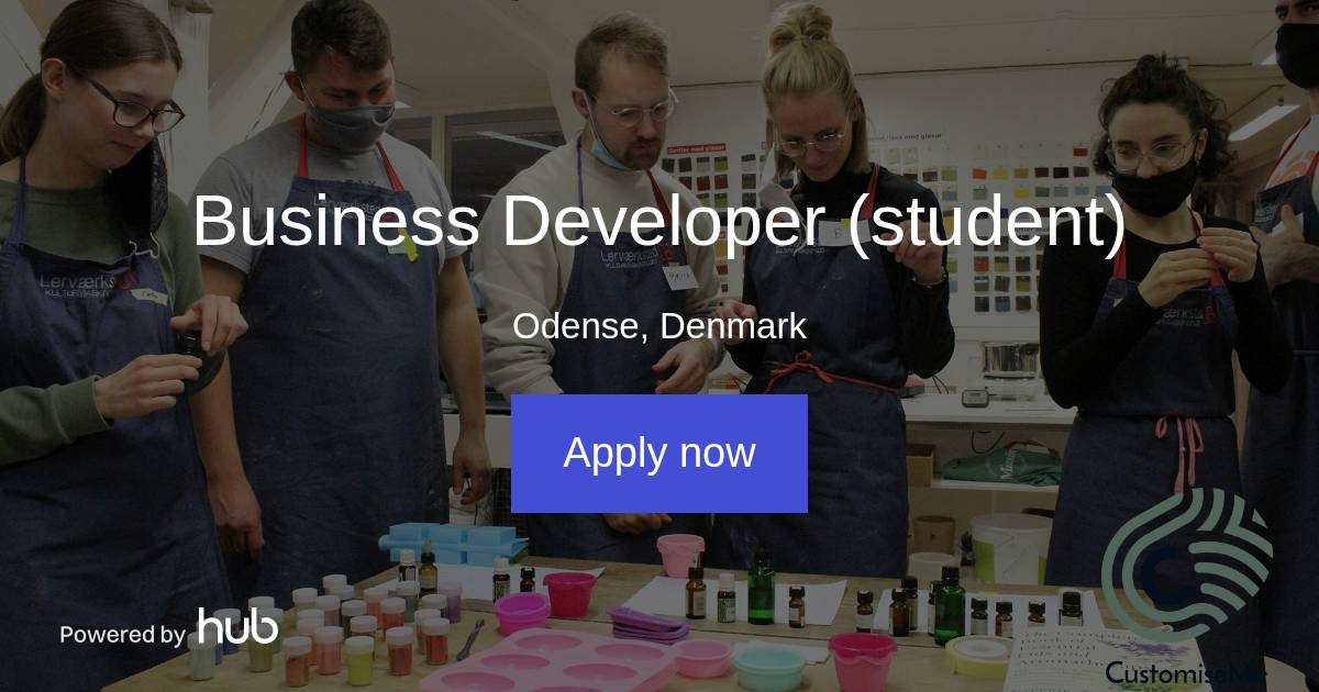 The Hub | Business Developer (student) | CustomiseMe
