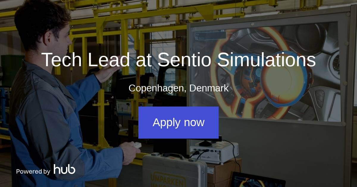 The Hub | Tech Lead at Sentio Simulations | Sentio Simulations