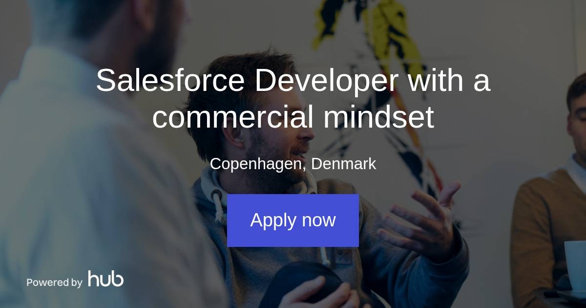 The Hub | Salesforce Developer with a commercial mindset | Penneo