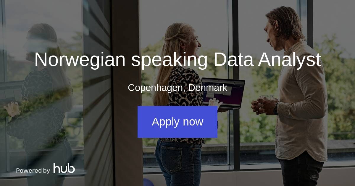 The Hub | Norwegian speaking Data Analyst | Monthio