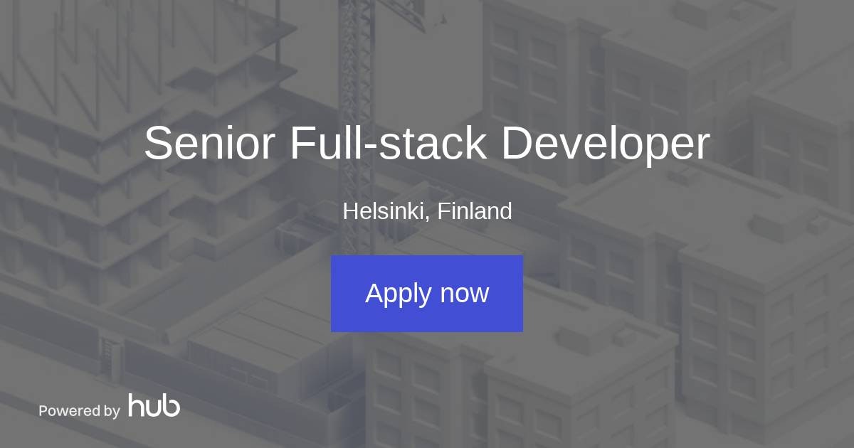 The Hub | Senior Full-stack Developer | Raxalle