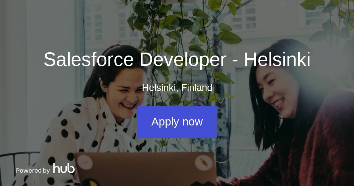 The Hub | Salesforce Developer - Helsinki | Columbia Road