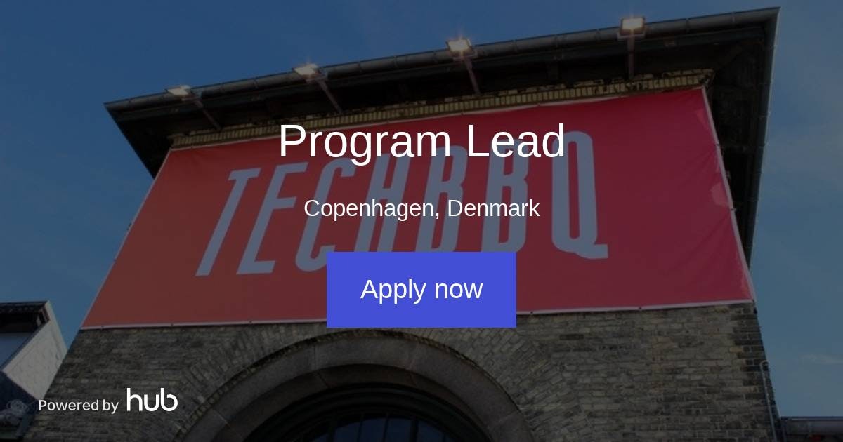 The Hub | Program Lead | TechBBQ
