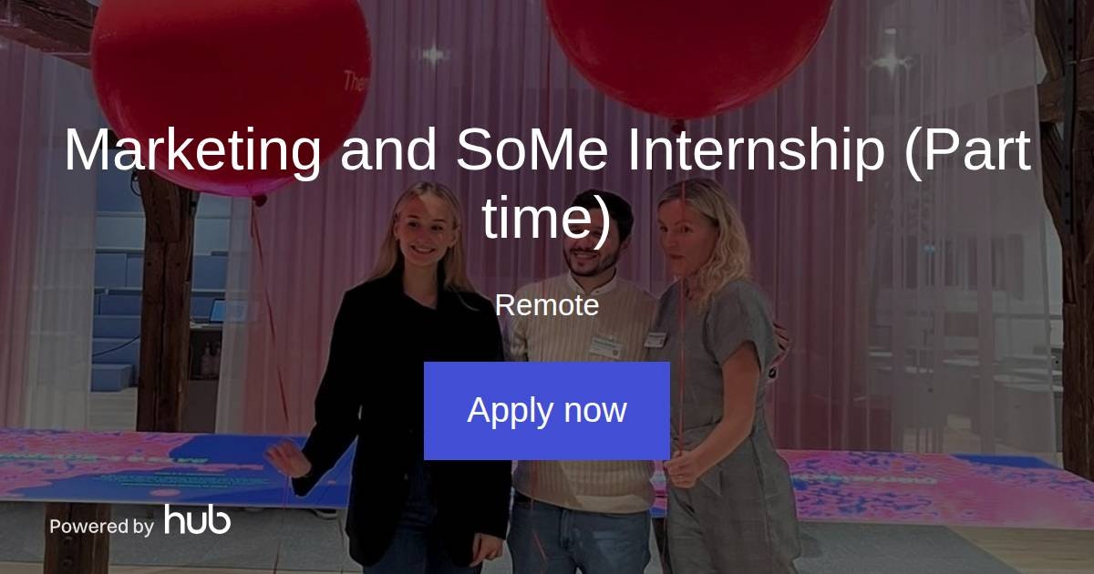 The Hub | Marketing and SoMe Internship (Part time) | Puzzle