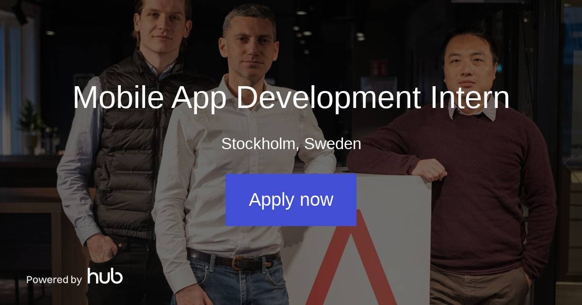 The Hub | Mobile App Development Intern | Closar AI