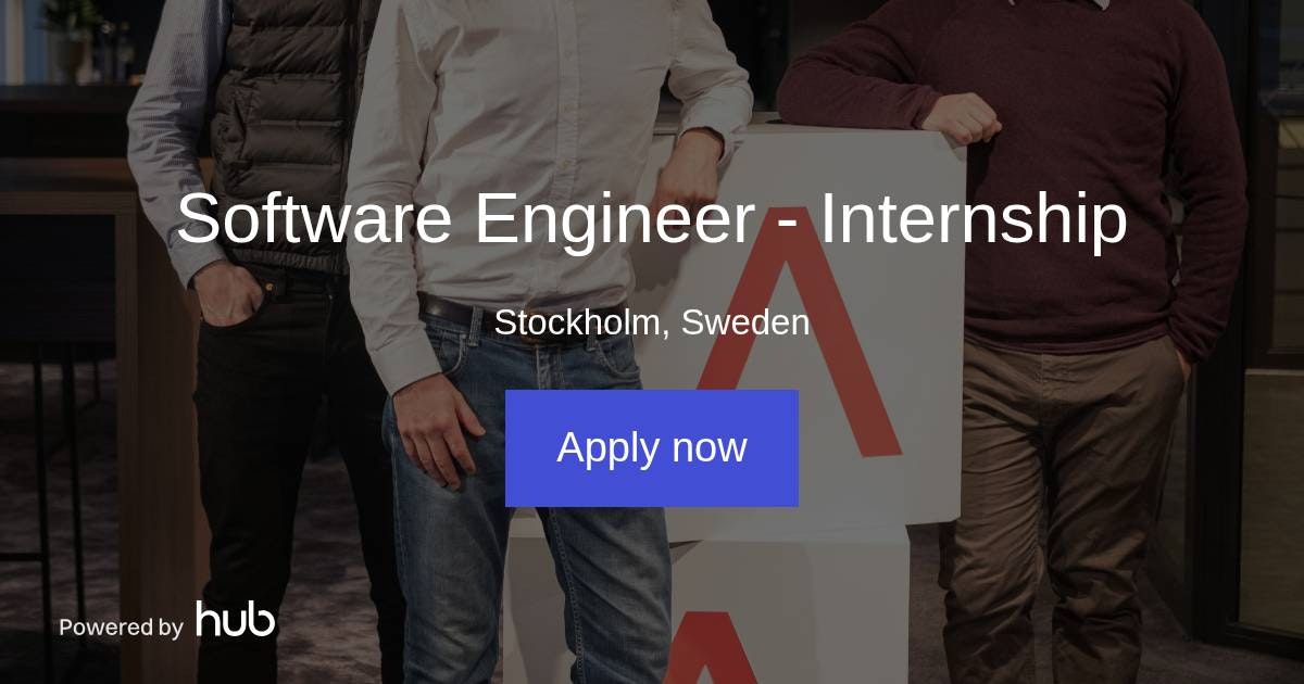 The Hub | Software Engineer - Internship | Closar AI