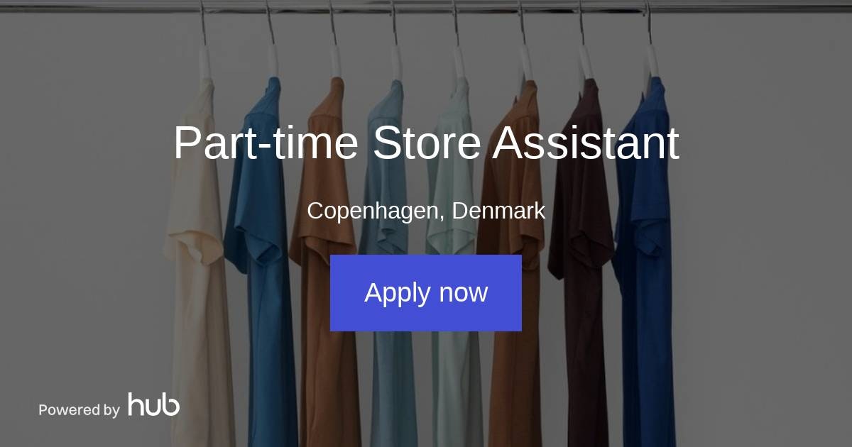 The Hub | Part-time Store Assistant | Son of a Tailor