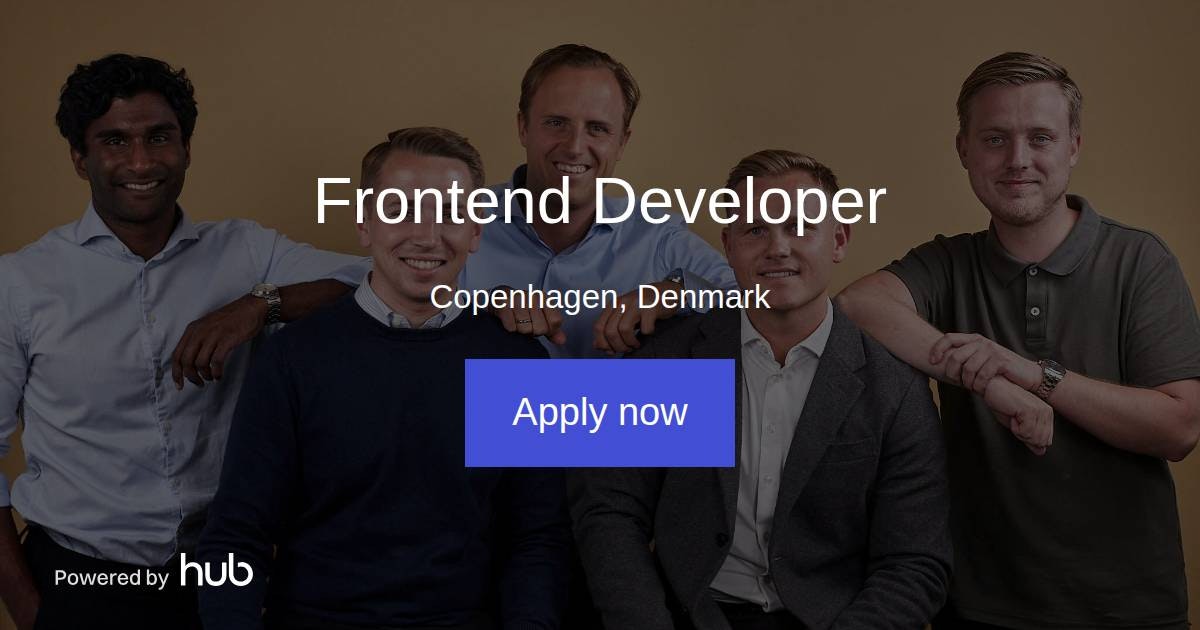 The Hub | Frontend Developer | Mercive