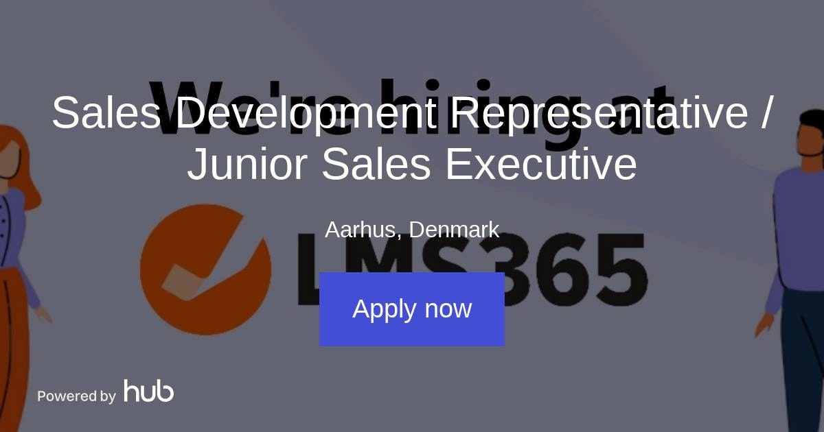 The Hub | Sales Development Representative / Junior Sales Executive ...