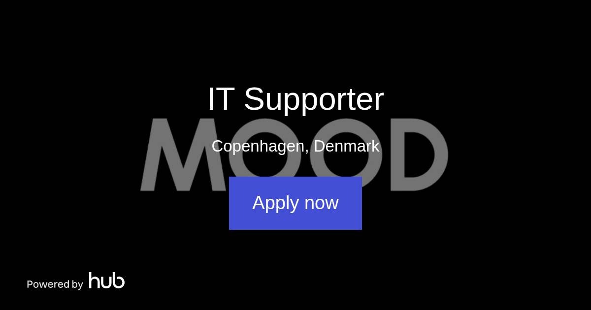 The Hub | IT Supporter | MOOD Visuals