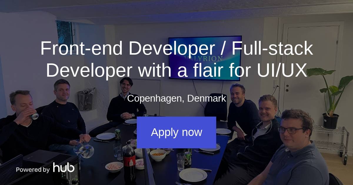 The Hub | Front-end Developer / Full-stack Developer with a flair for UI/UX | Valyrion