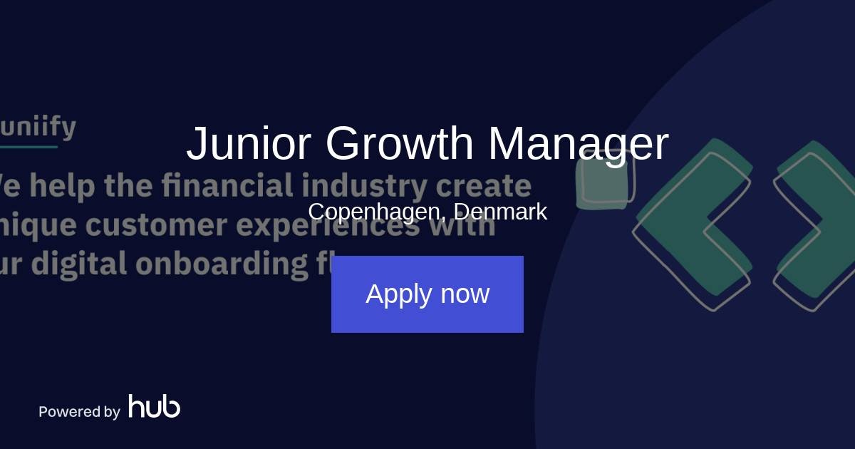 The Hub | Junior Growth Manager | Uniify